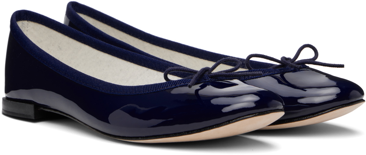Repetto Navy Cendrillon Ballerina Flats Repetto