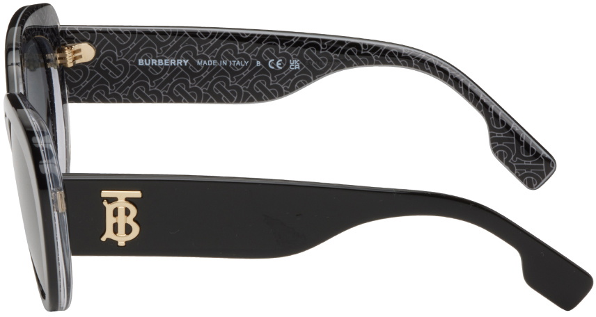 Burberry Black Round Sunglasses Burberry