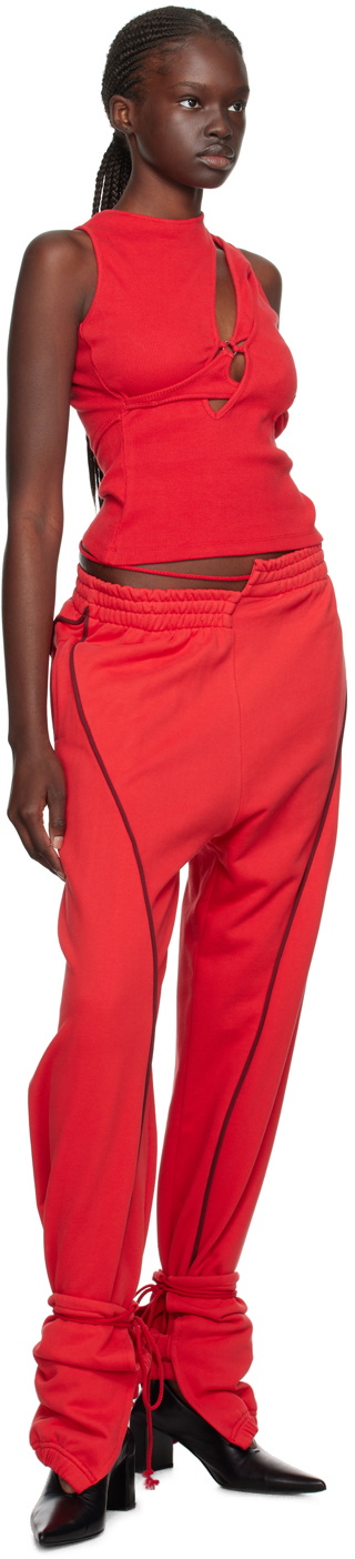 SRVC Red Service Lounge Pants SRVC