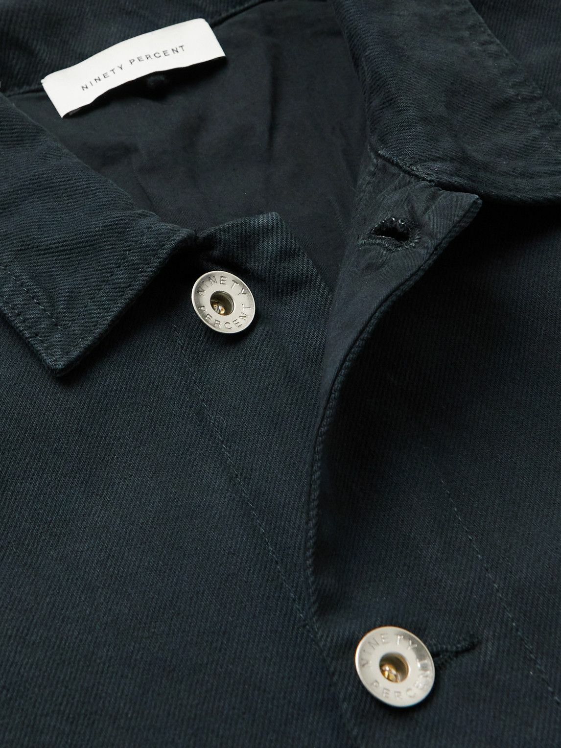 Ninety Percent - Denim Chore Jacket - Blue Ninety Percent