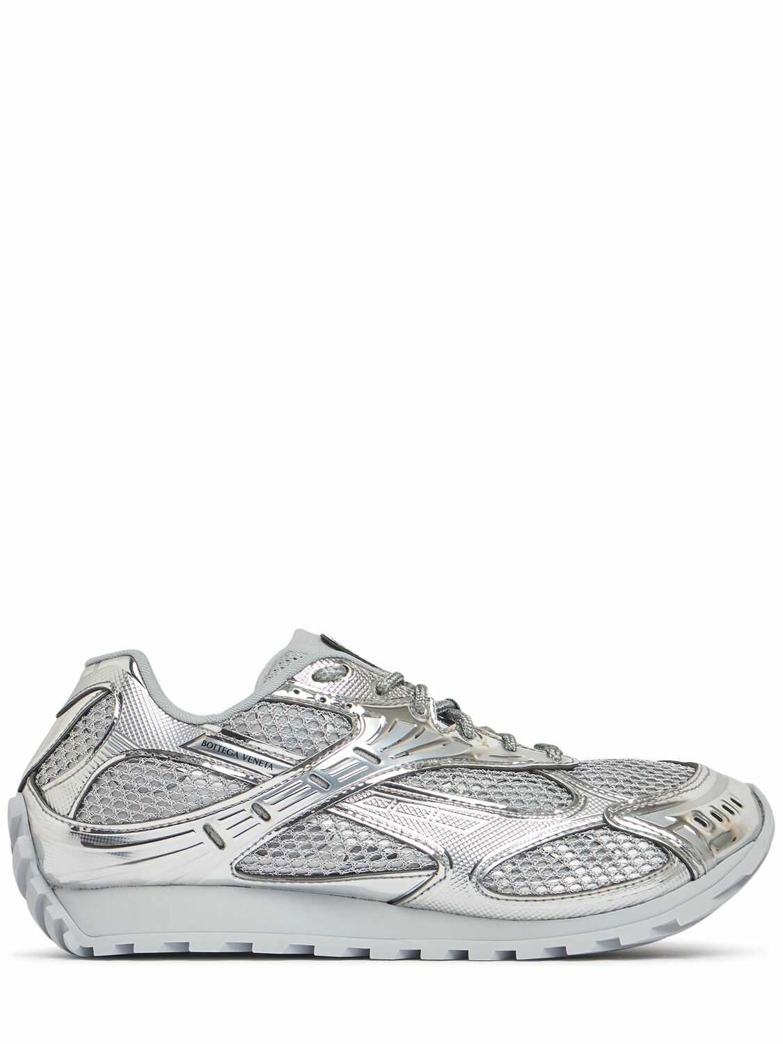 BOTTEGA VENETA Orbit Tech & Metallic Mesh Sneakers Bottega Veneta