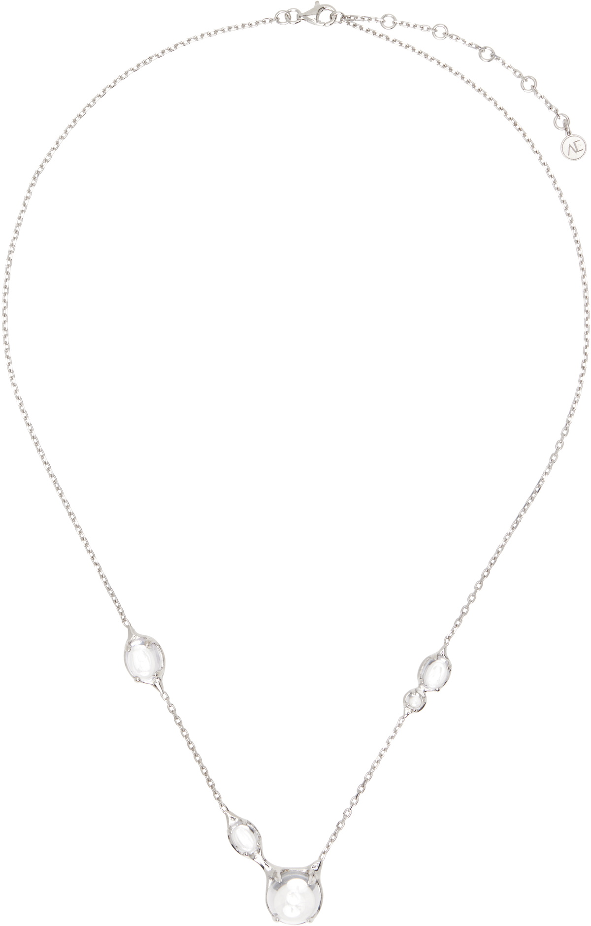 Alan Crocetti Silver Droplet Necklace Alan Crocetti