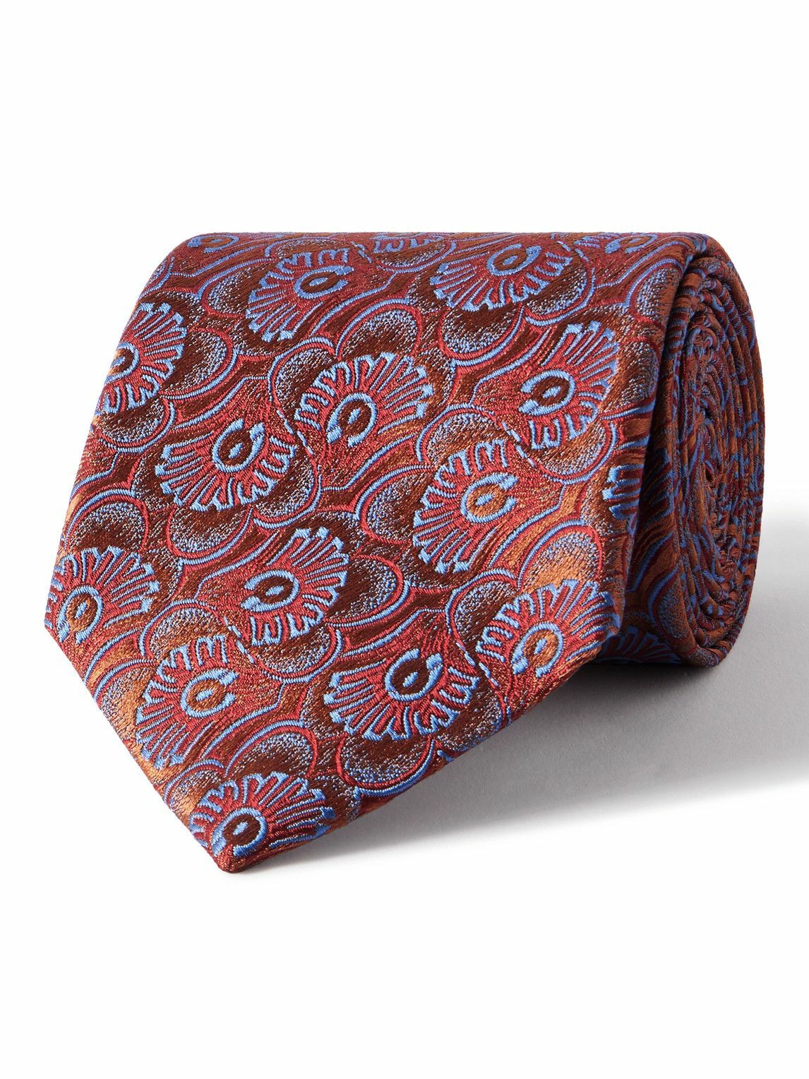 Charvet Eye Jacquard Silk Tie