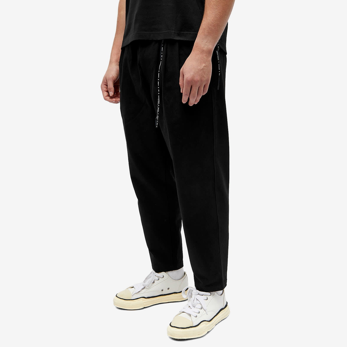 Mastermind Japan Men's High Density Cotton Pants in Black mastermind JAPAN