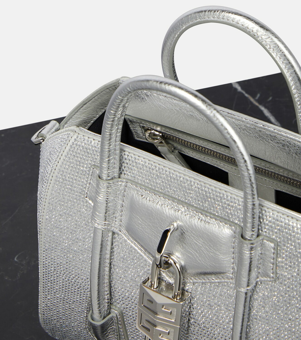 Givenchy Antigona Lock Mini embellished tote bag Givenchy