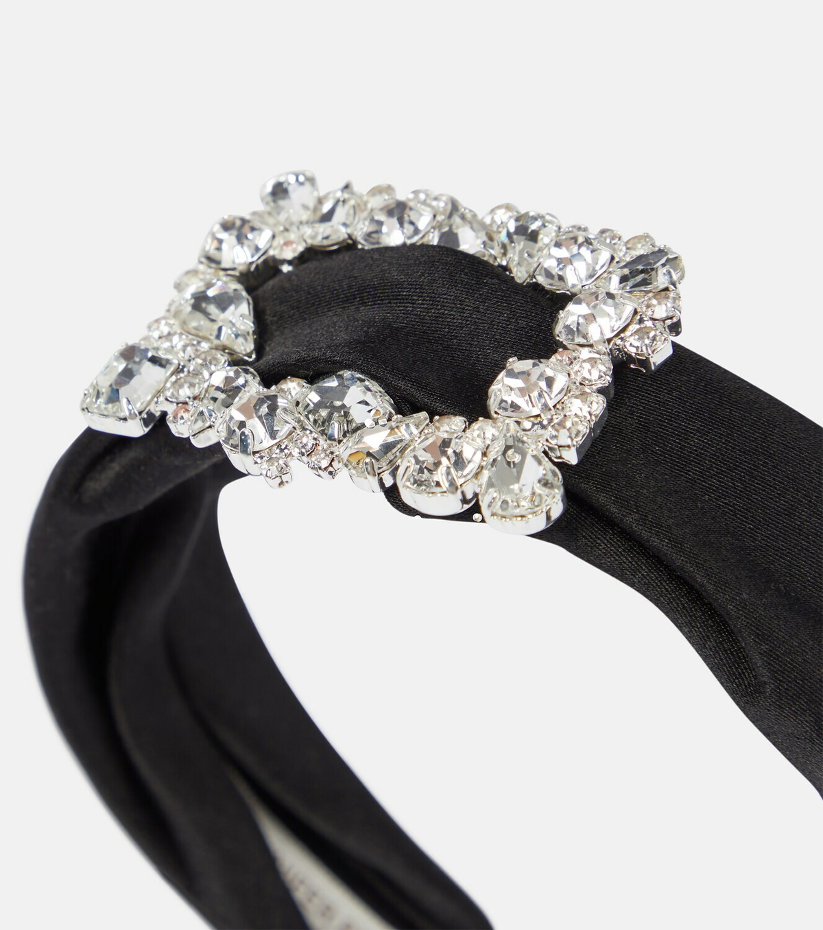 Jennifer Behr Elise embellished silk headband Jennifer Behr