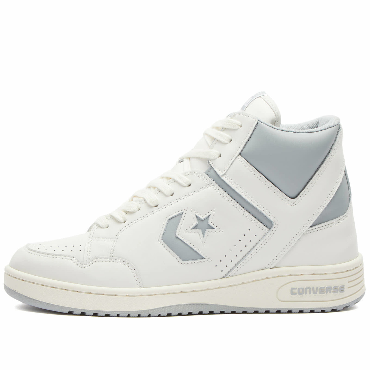 Converse Weapon Mid Sneakers in Vintage White/Ash Stone/Egret Converse