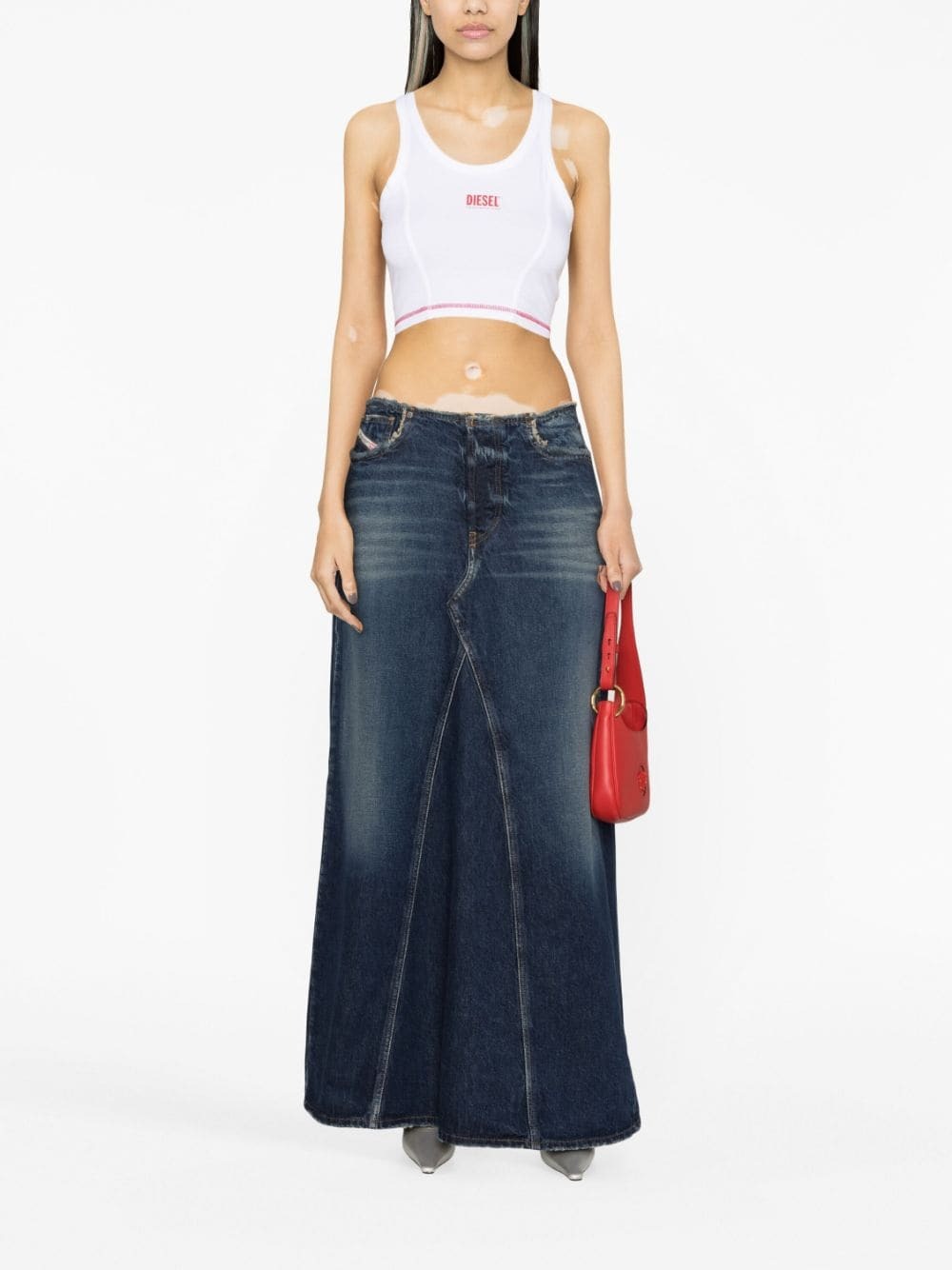 DIESEL - Denim Long Skirt Diesel