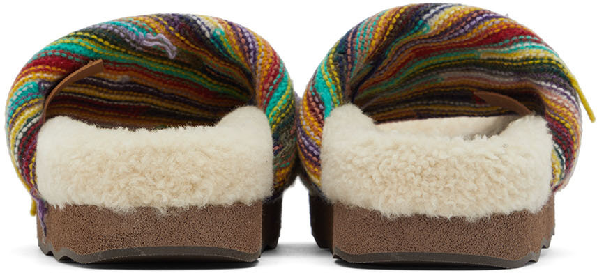 Chloé Multicolor Wavy Slides Chloe