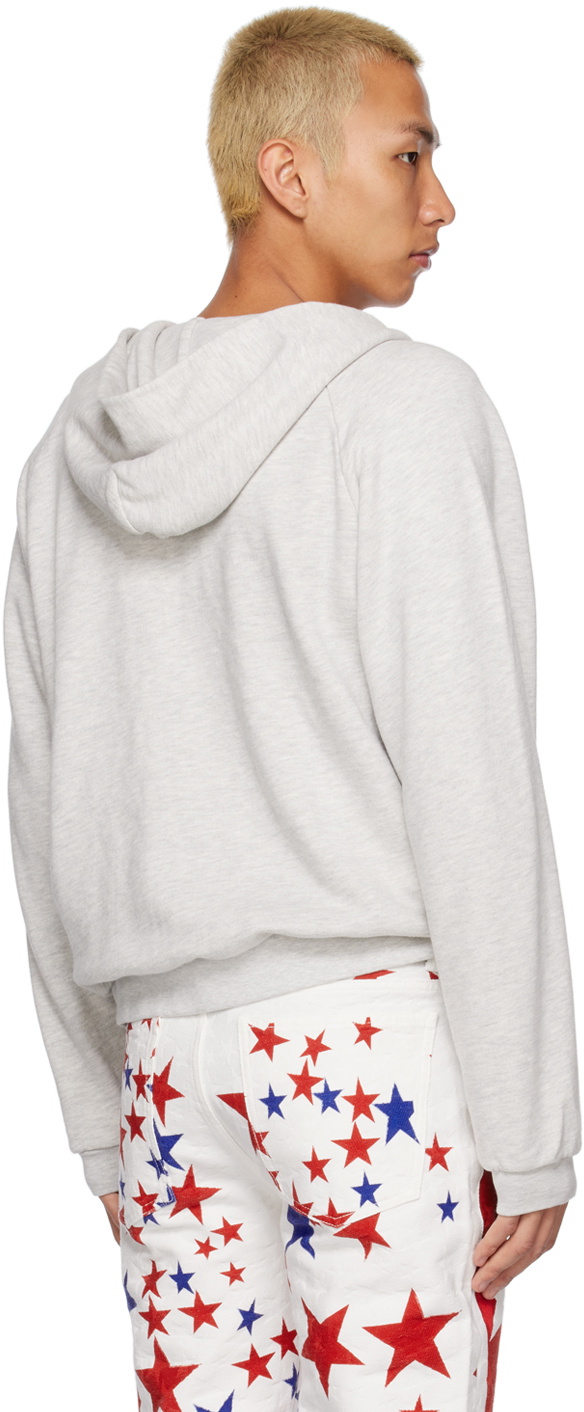 ERL Gray Raglan Hoodie ERL