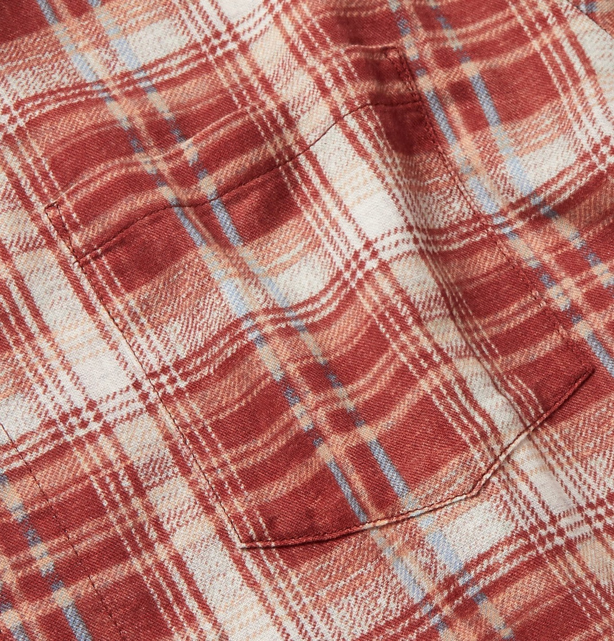 Outerknown - Highline Checked Cotton and Linen-Blend Flannel Shirt ...