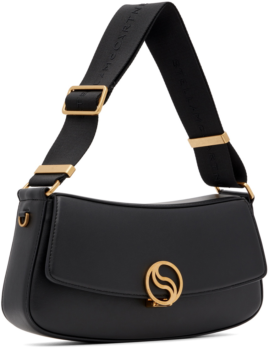 Stella McCartney Black S-Wave Bag Stella McCartney