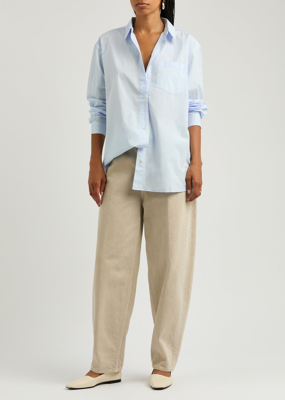 Skall Studio Edgar Cotton Shirt Light Blue 2 Skall Studio