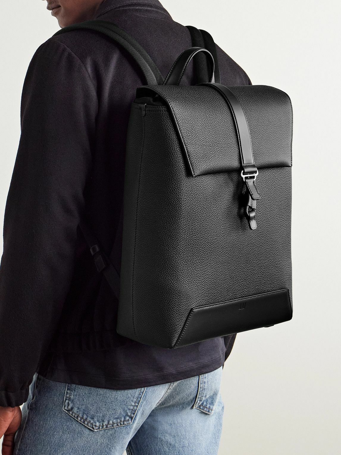 Dunhill - 1893 Harness Full-Grain Leather Backpack Dunhill