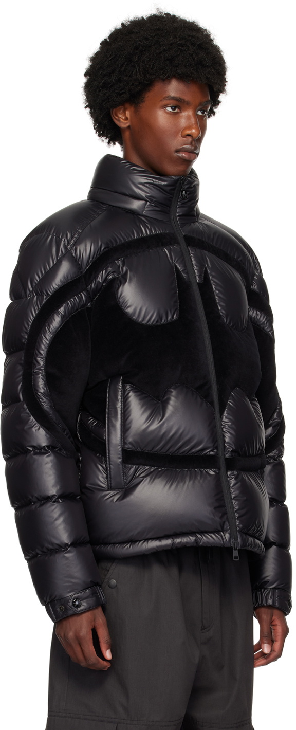 Moncler Black Solander Batman Down Jacket Moncler