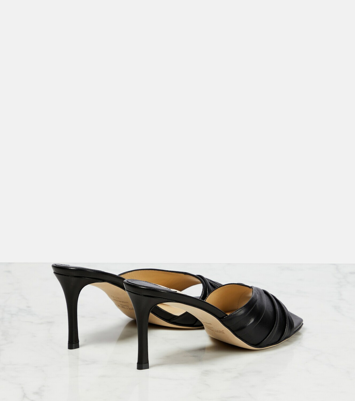 Jimmy Choo - Basil 75 leather mules Jimmy Choo
