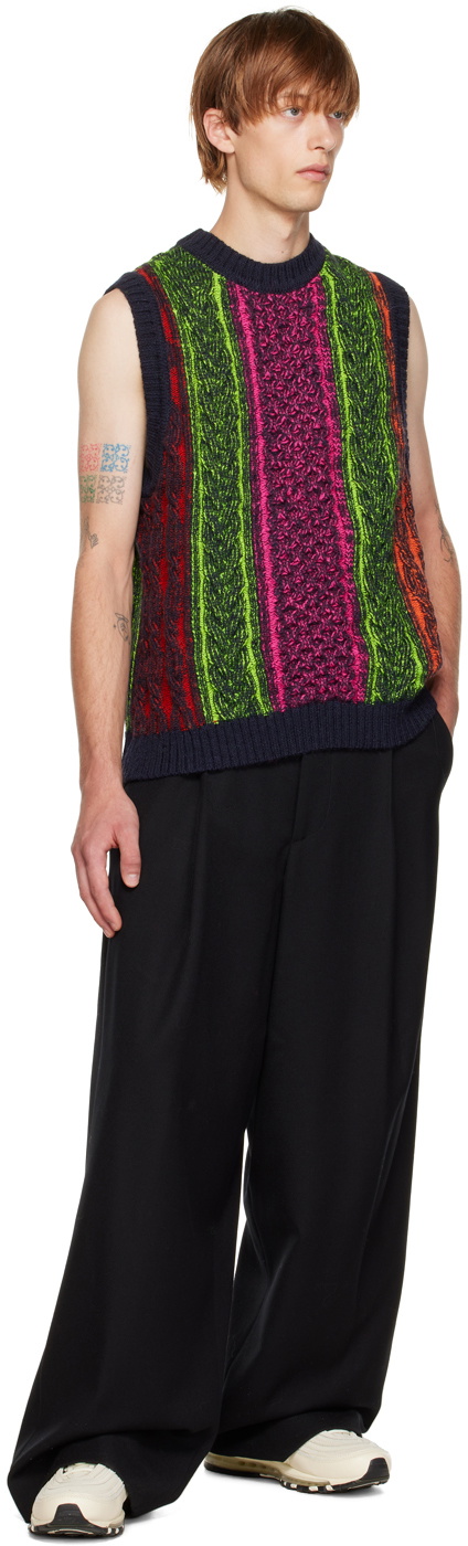 AGR Multicolor Striped Vest AGR