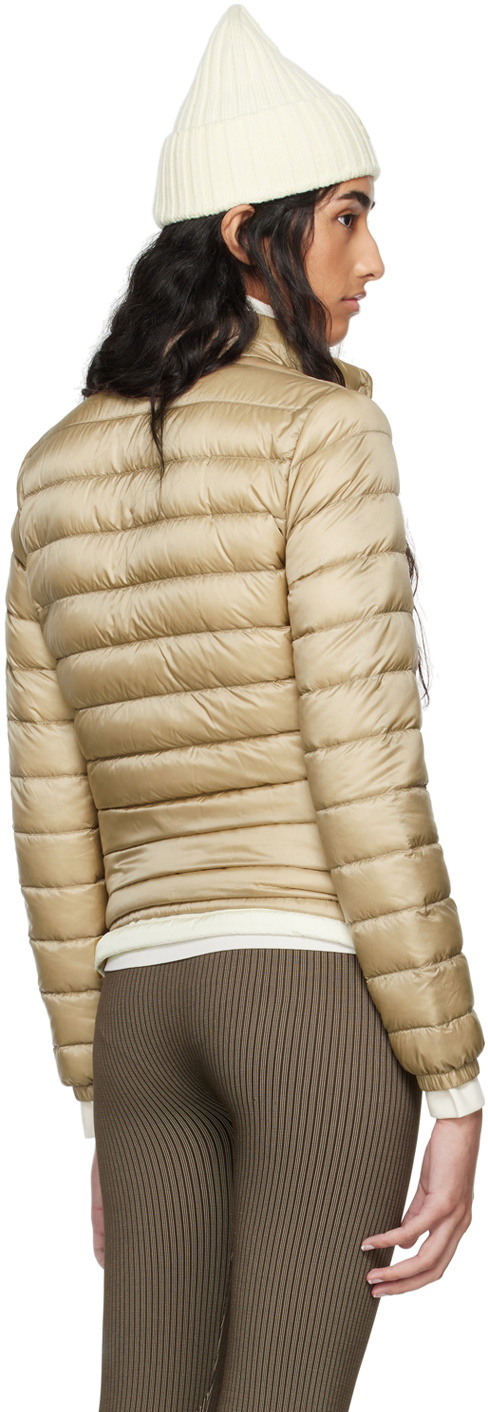 Moncler Beige Lans Down Jacket Moncler