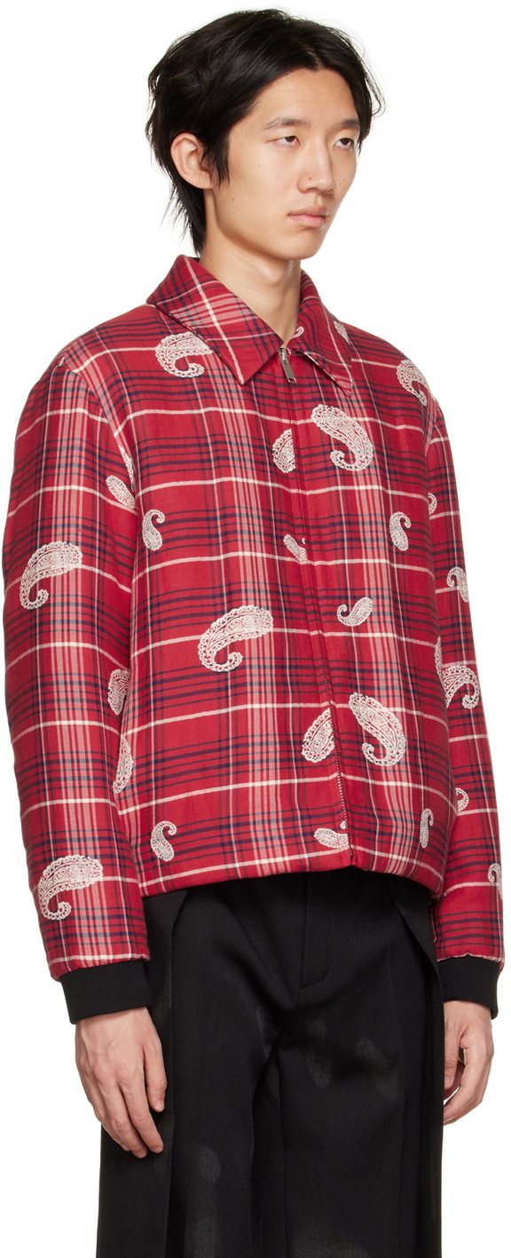 424 Red Check Jacket 424