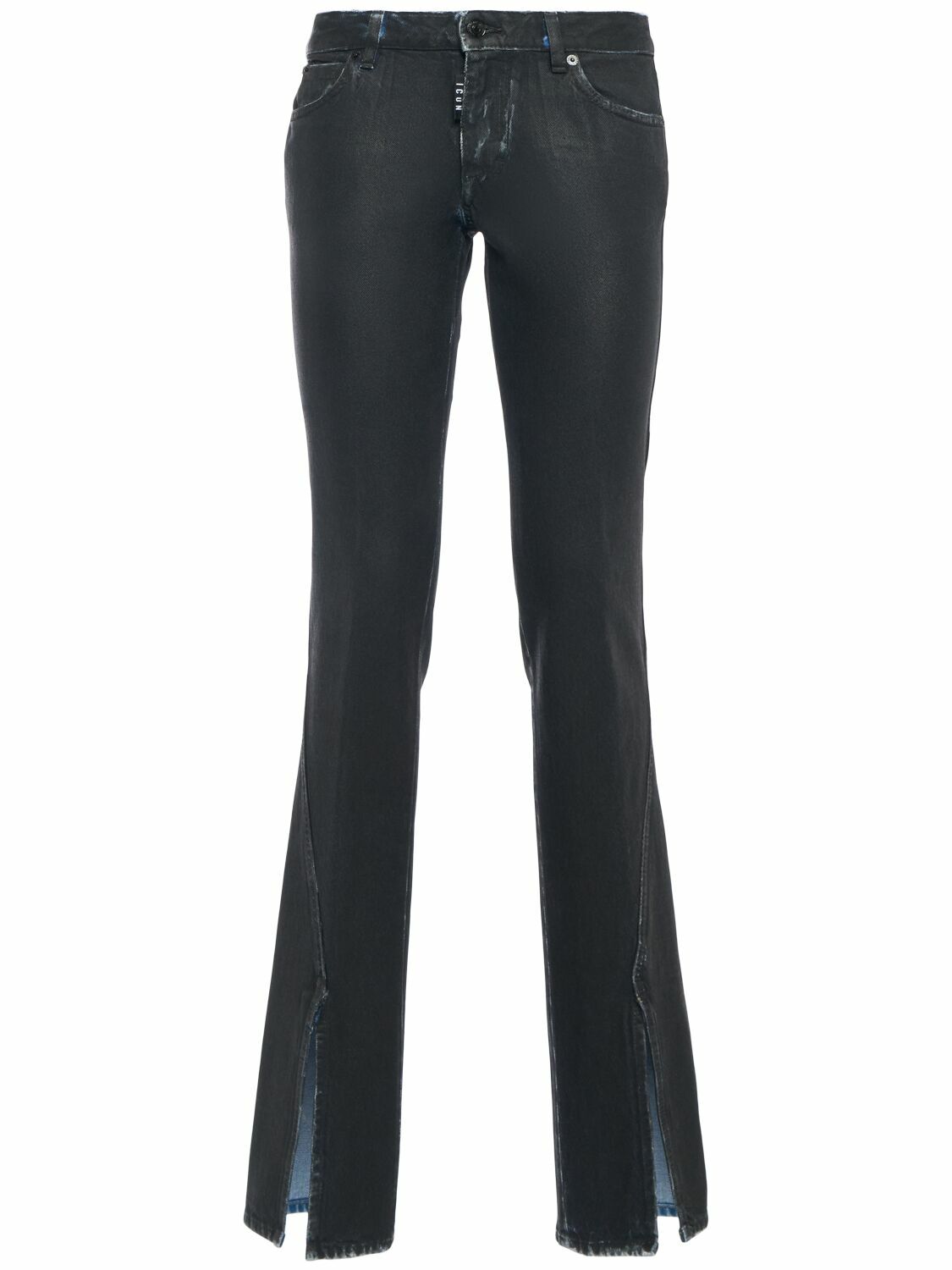 DSQUARED2 Icon Mid Rise Trumpet Flared Jeans Dsquared2