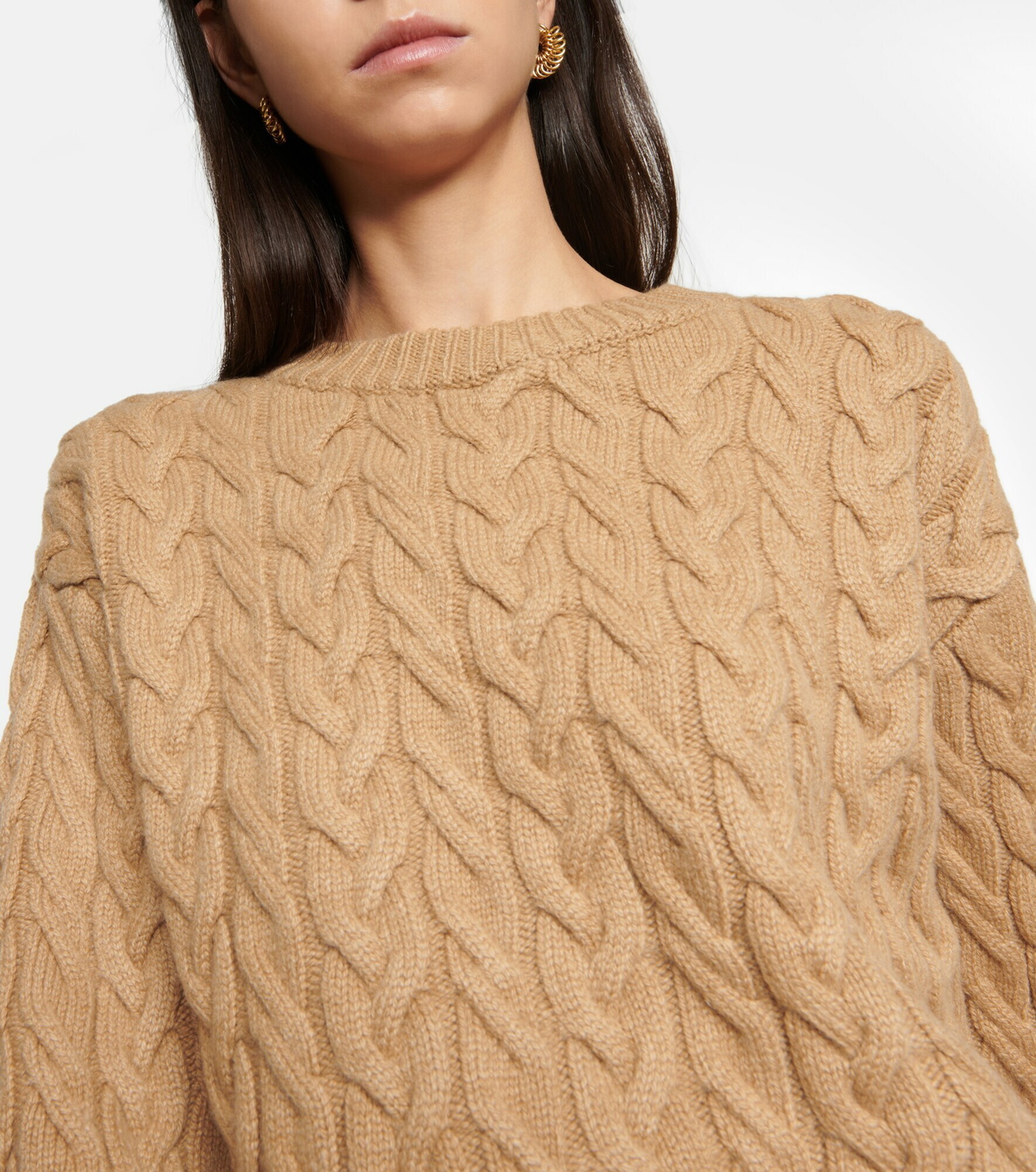Khaite - Maryse cable-knit cashmere sweater Khaite