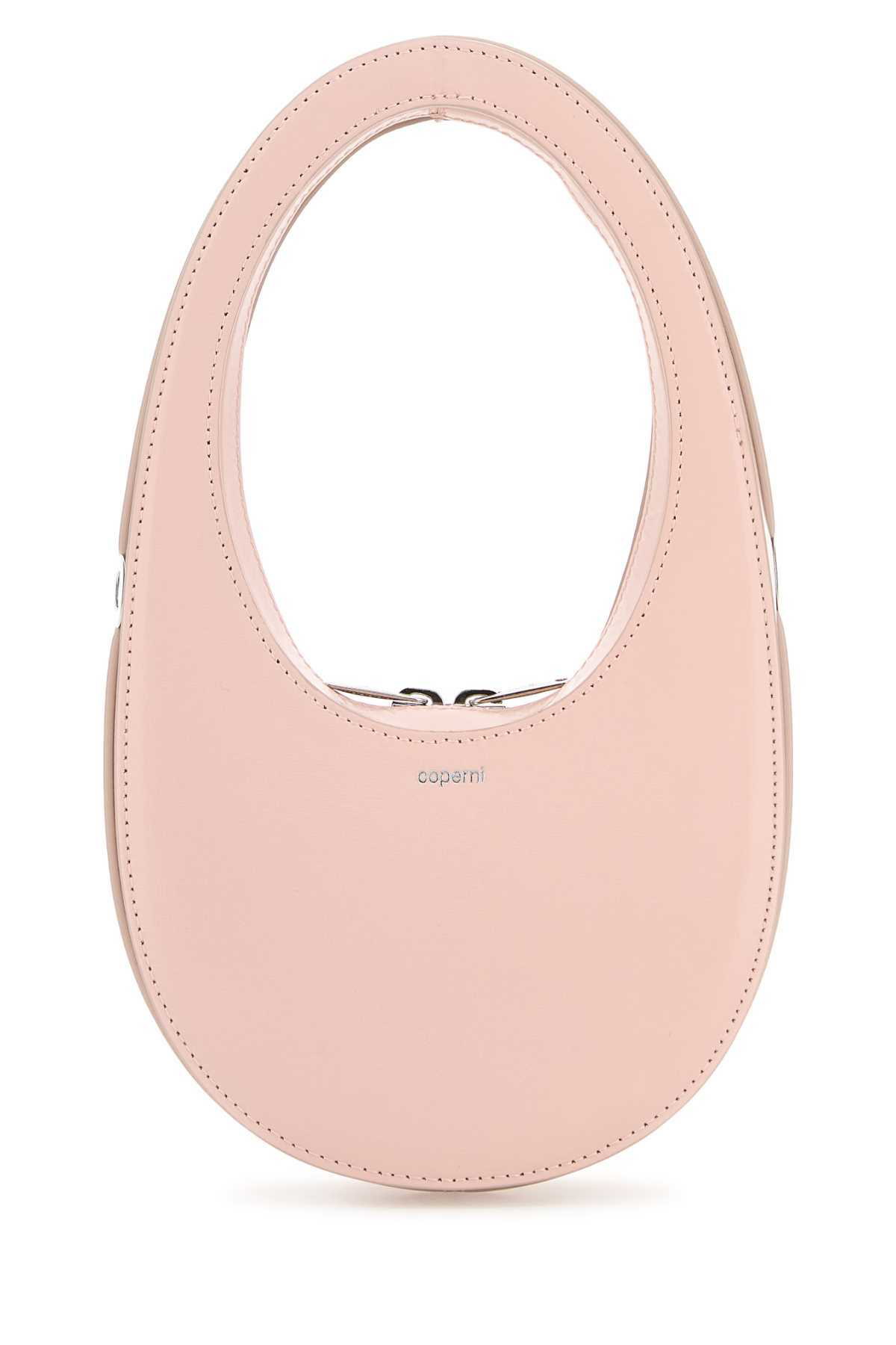 Coperni Light Pink Leather Mini Swipe Handbag Coperni