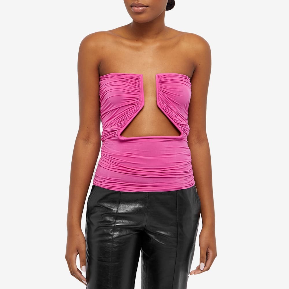 Rick Owens Women's Prong Top in Hot Pink Rick Owens