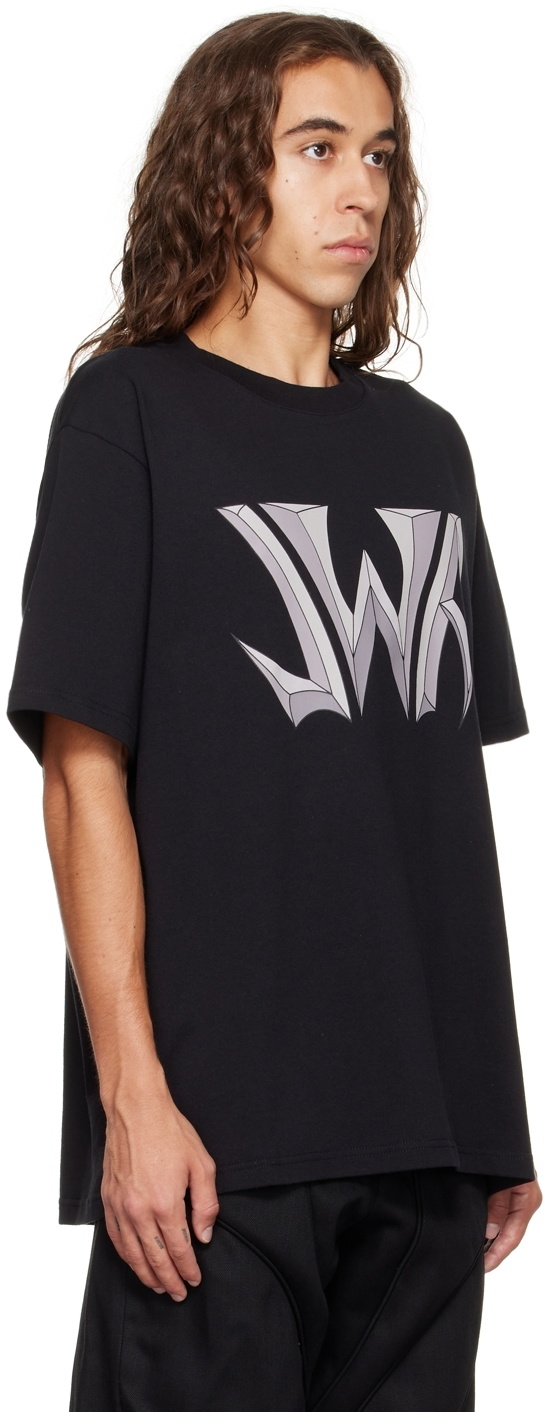 JW Anderson Black Gothic T-Shirt JW Anderson