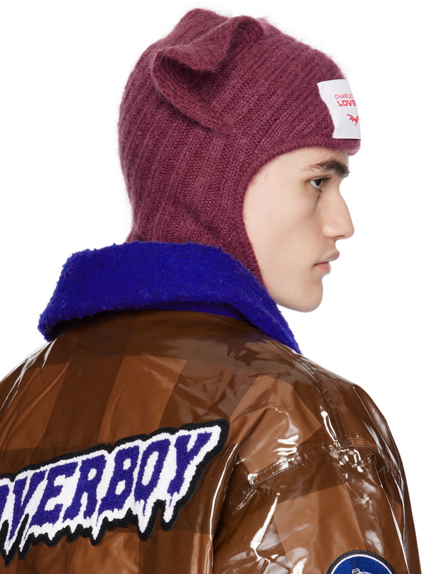 Charles Jeffrey LOVERBOY SSENSE Exclusive Brown Beanie Charles Jeffrey ...