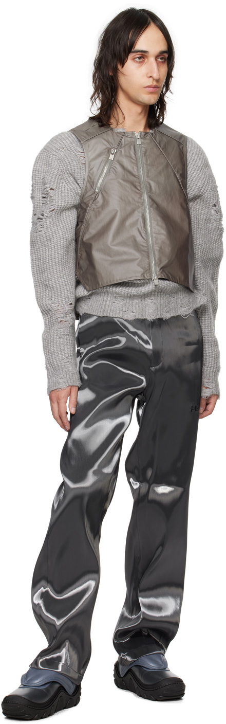 HELIOT EMIL Gray Phlogiston Technical Vest Heliot Emil