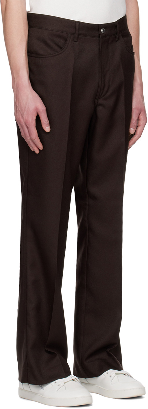 Second/Layer Brown Valluco Trousers Second/Layer