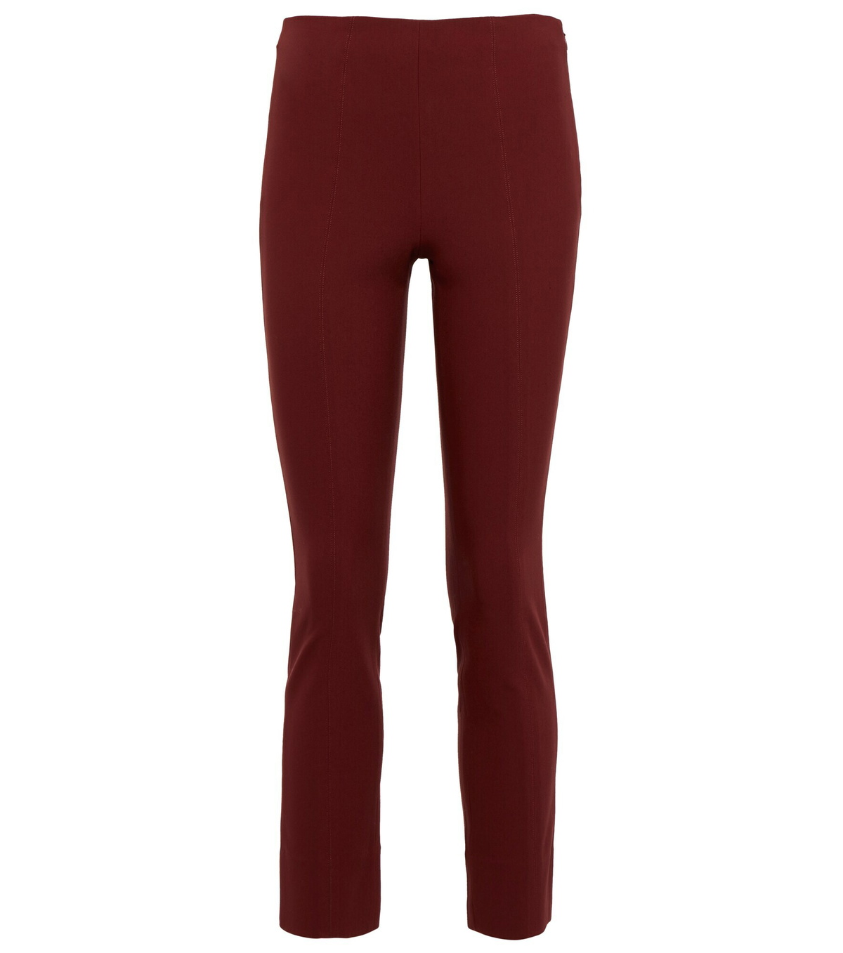 Vince - High-rise slim cotton-blend pants Vince