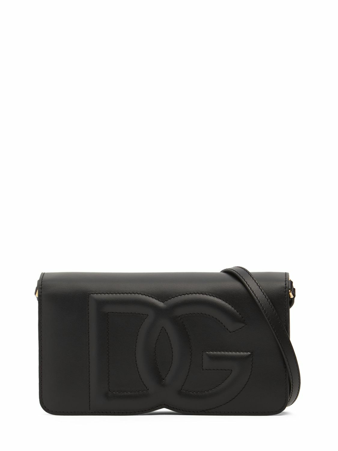 DOLCE & GABBANA - Mini Dg Logo Leather Shoulder Bag Dolce & Gabbana