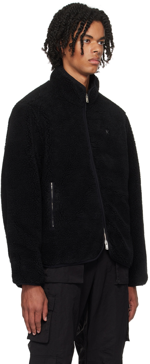 Represent Black Zip Jacket Represent