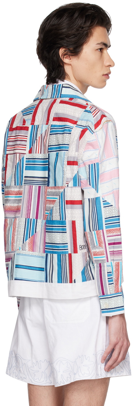 Bode Multicolor Patchwork Shirt Bode