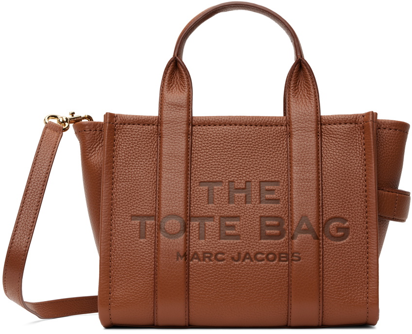 Marc Jacobs Brown 'The Leather Small' Tote Marc Jacobs