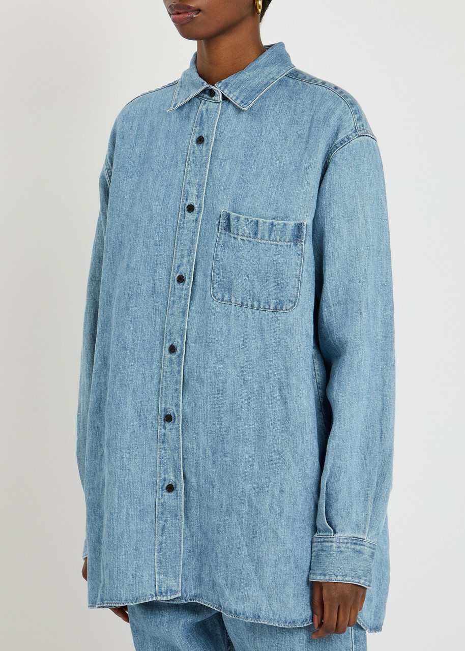 The Row Nesson Denim Shirt The Row