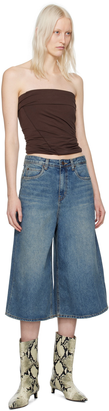 LOW CLASSIC Grey Twist Tube Top Low Classic