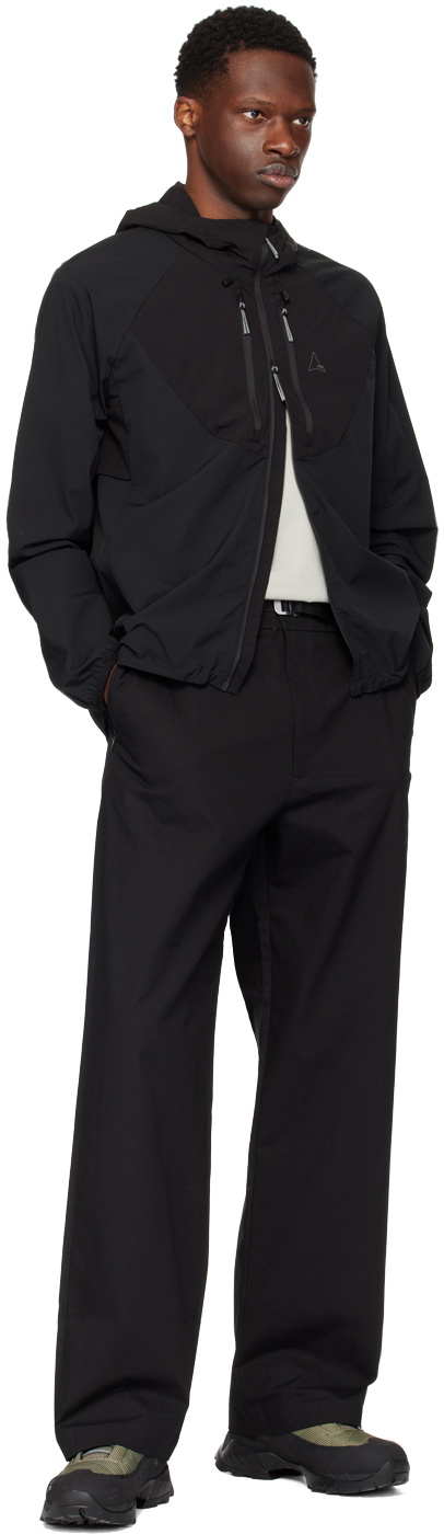 ROA Black Zip Jacket ROA