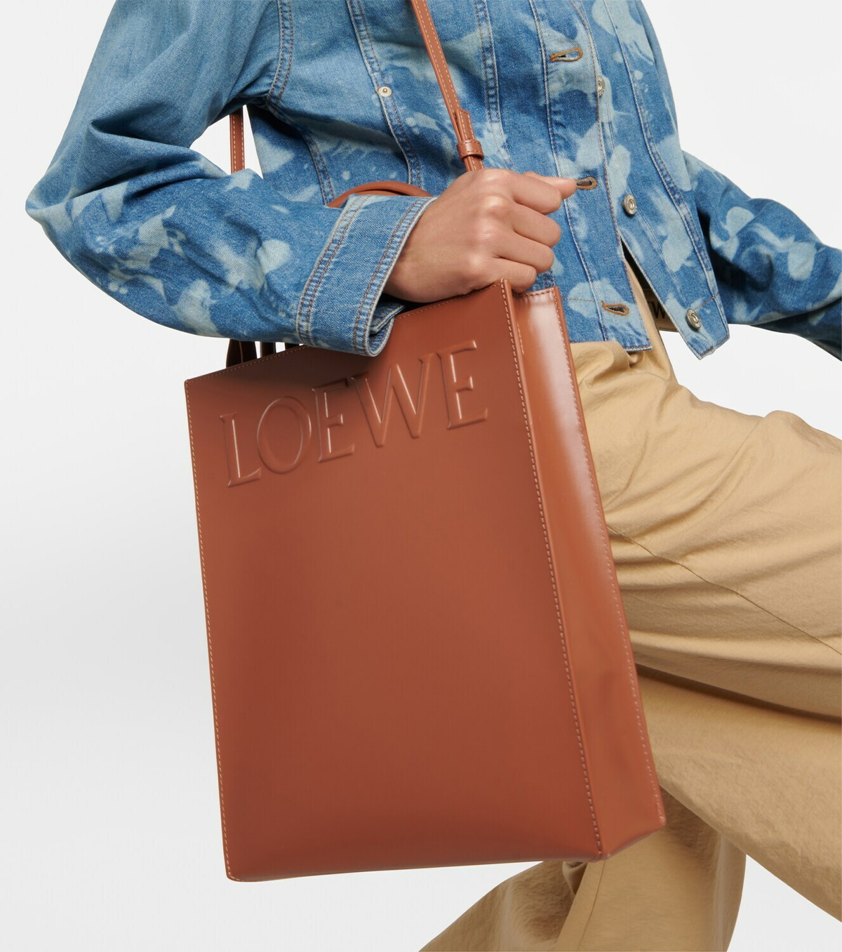 Loewe - Standard A4 leather tote bag Loewe Loewe - Standard A4 leather tote bag Loewe