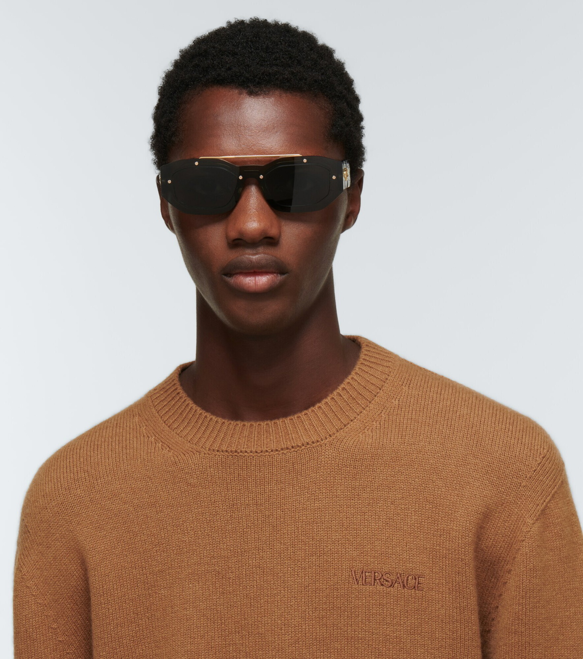 Versace - Medusa Biggie rectangular sunglasses Versace