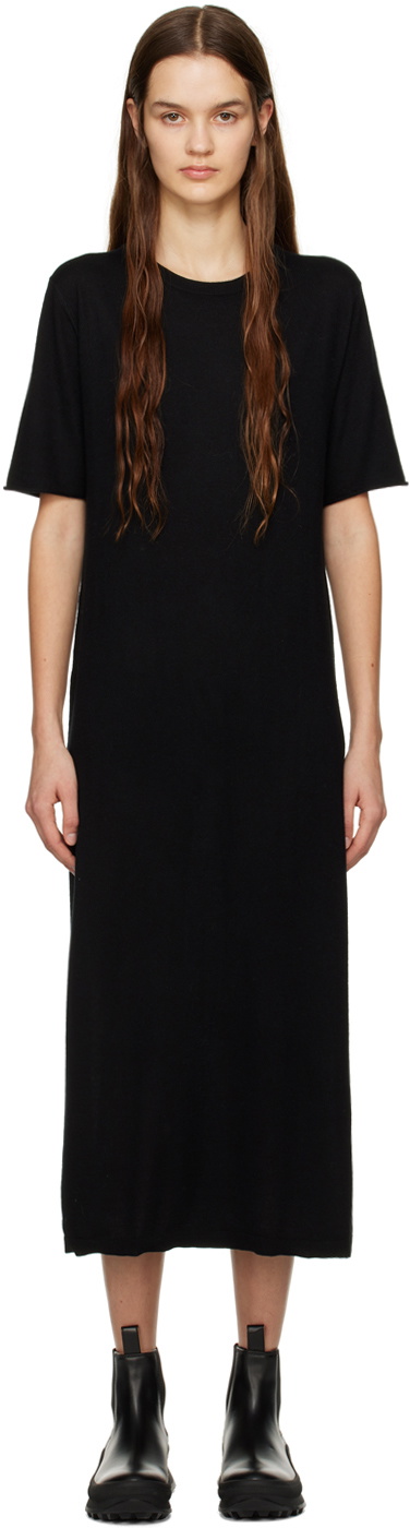 LISA YANG Black 'The Ren' Midi Dress Lisa Yang