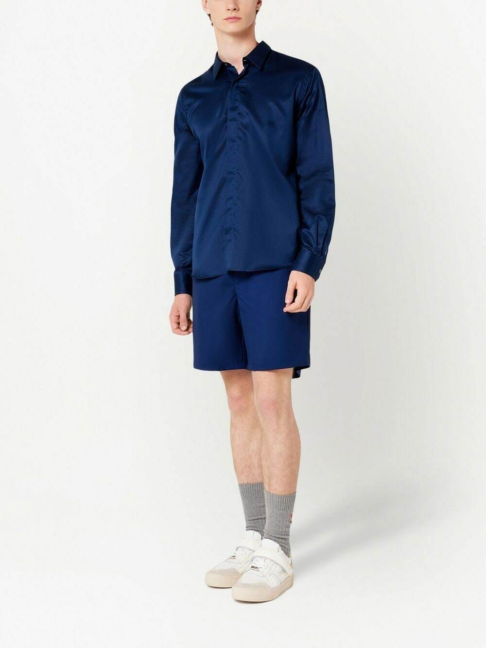 AMI PARIS - Wool Shorts AMI