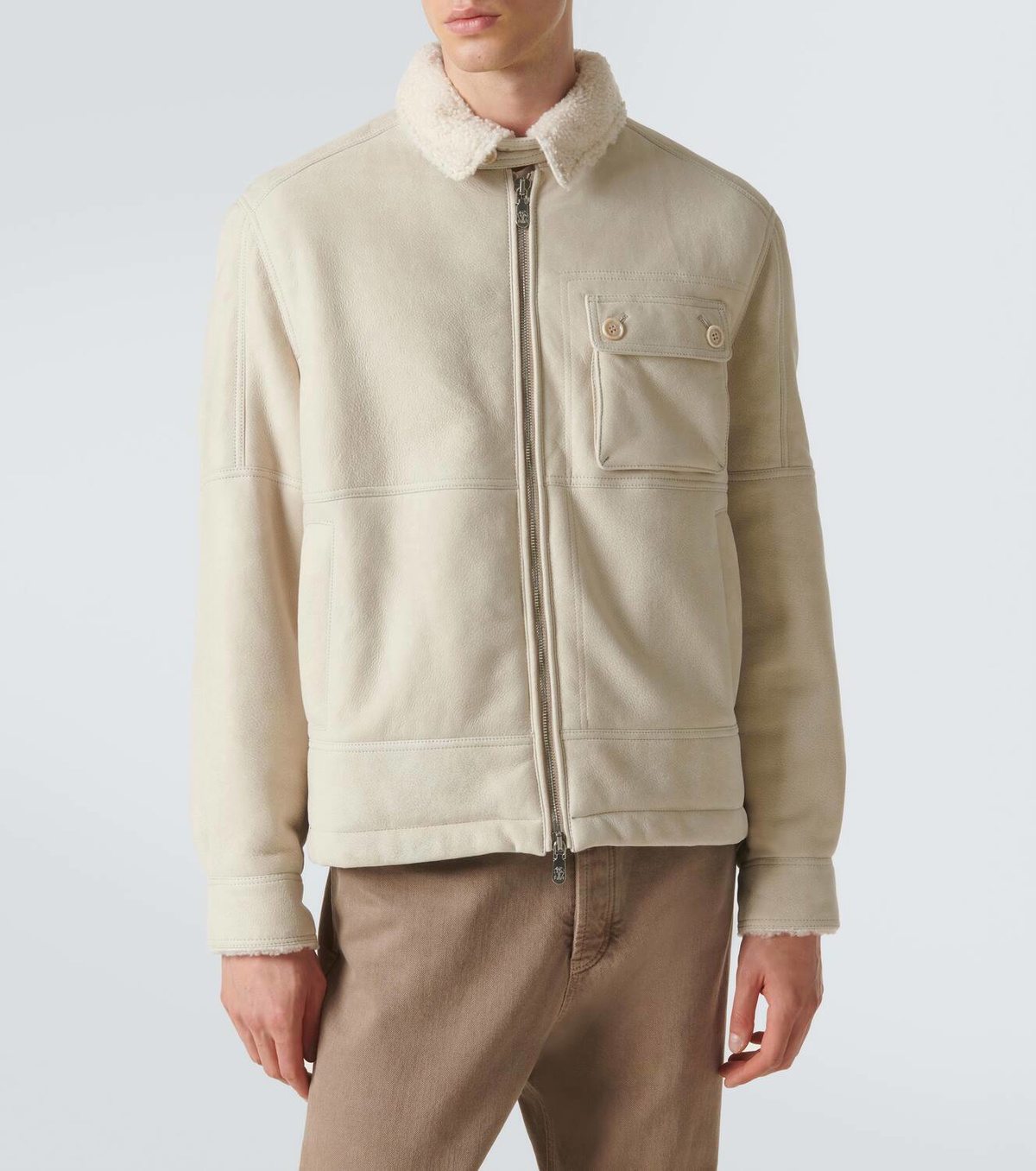 Brunello Cucinelli Shearling blouson Brunello Cucinelli