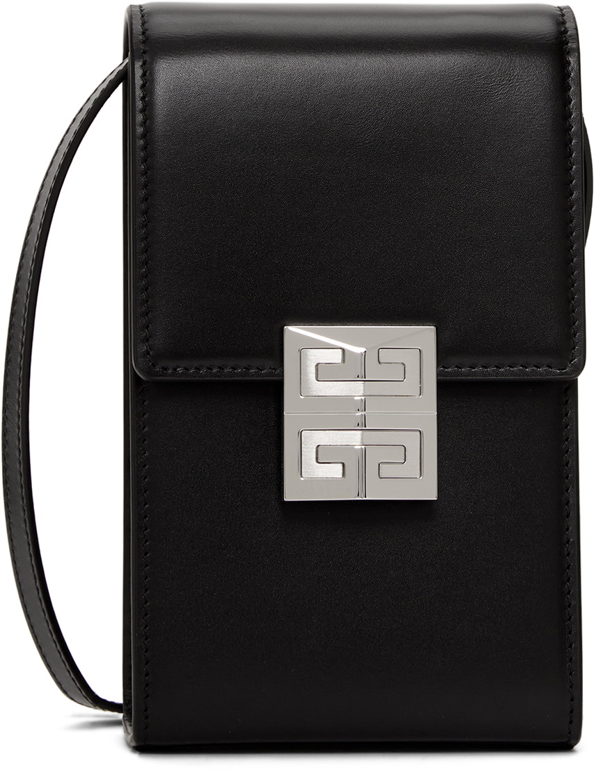 Givenchy Black Mini 4G Vertical Shoulder Bag Givenchy