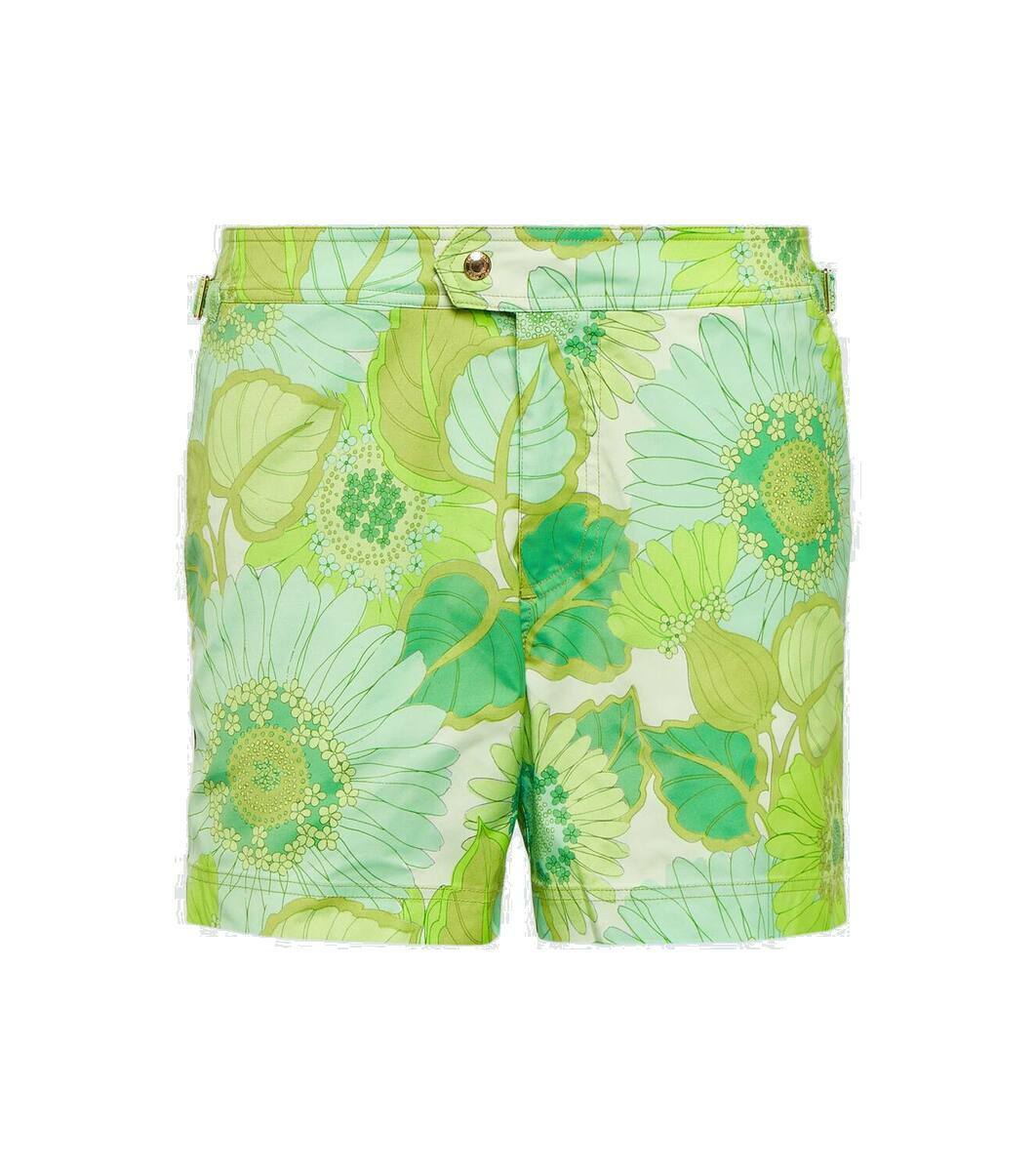 Tom Ford Printed swim trunks TOM FORD