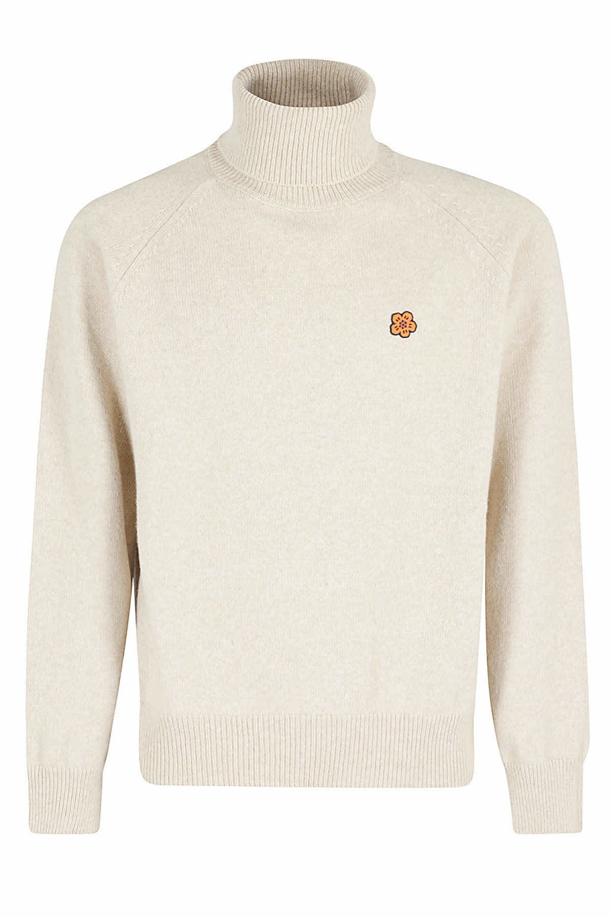 KENZO - Logo-Jacquard Wool Sweater - Brown Kenzo KENZO - Logo-Jacquard Wool Sweater - Brown Kenzo