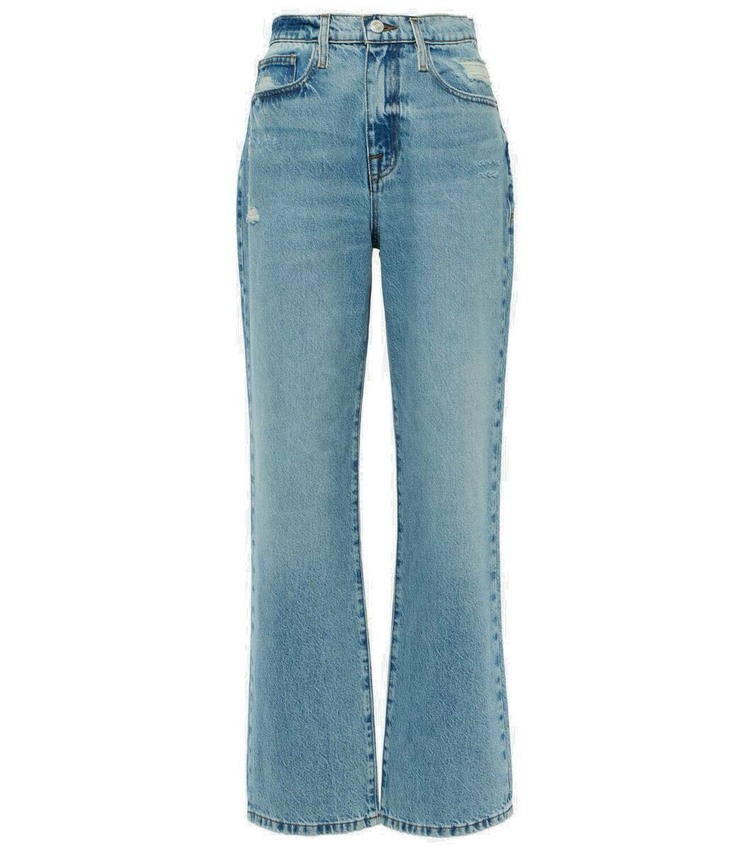 Frame Le Jane high-rise straight jeans Frame Denim