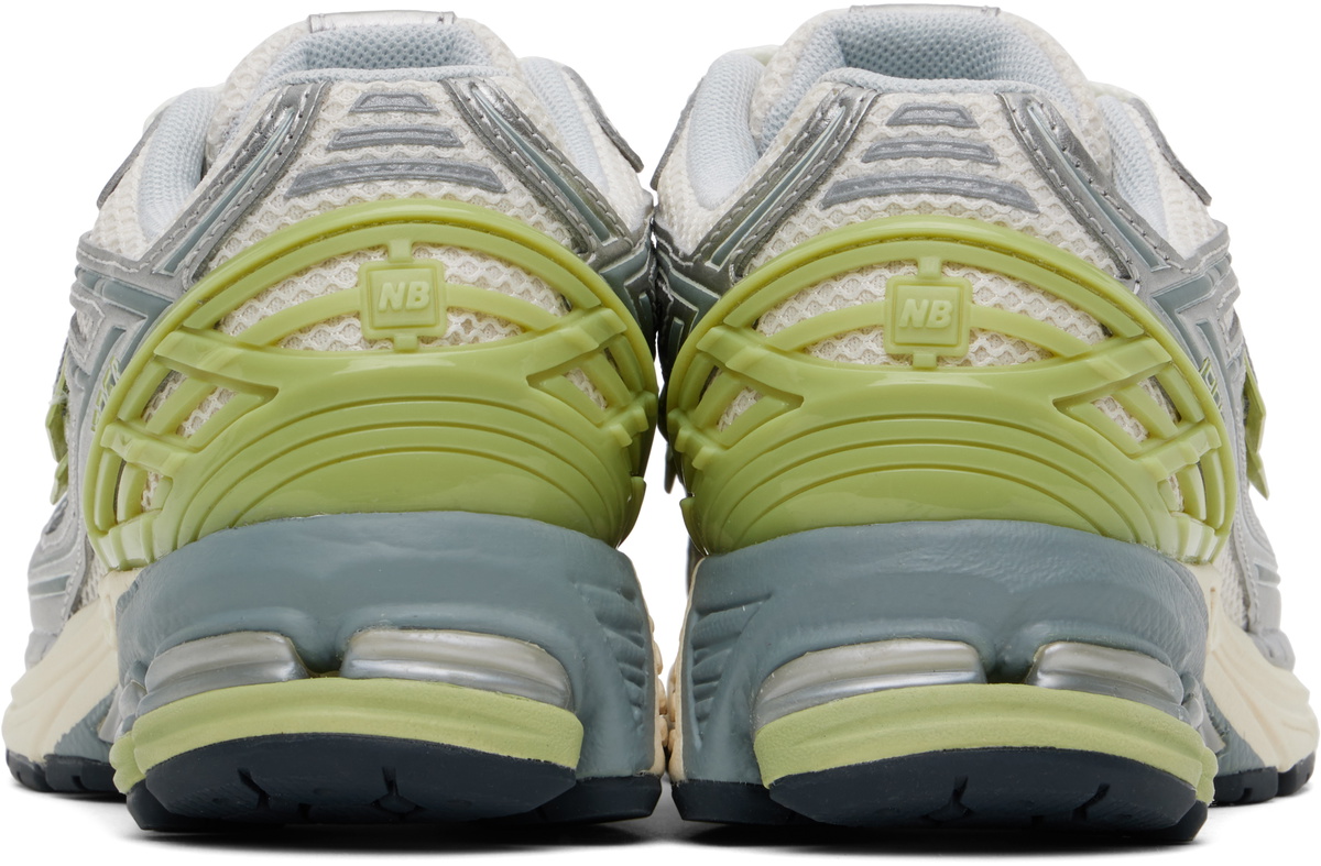 New Balance Off-White & Green 1906R Sneakers New Balance