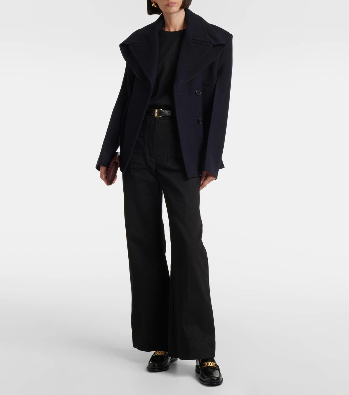 Victoria Beckham Cotton jersey tank top Victoria Beckham